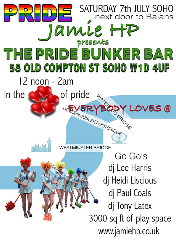 Jamie HP - Fetish Nights & Private Parties in London